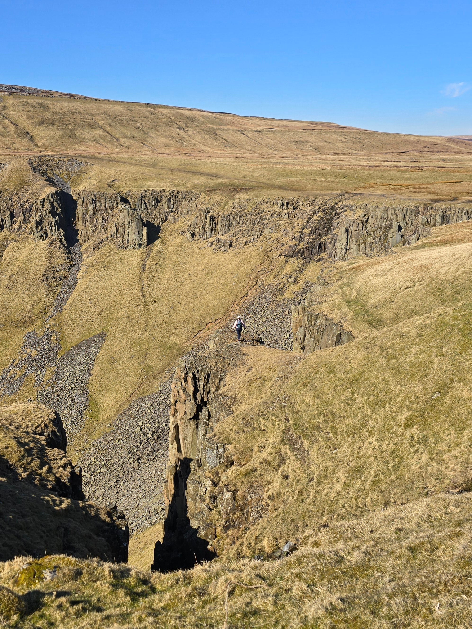 Hiking routes in The Pennines: High Cup Nick and Murton Pike – My Urban ...