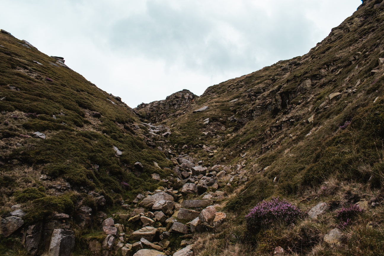 Peak District Hike: circular route of Fairbrook Naze and Nether Red Br ...